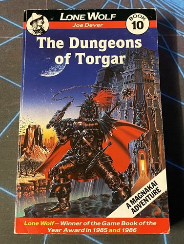 Lone Wolf The Dungeons of Torgar Joe Dever RPG Gamebook Rare OOP ...