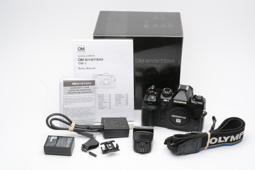 Olympus OM System OM-1 20.4MP Mirrorless Camera Body, Boxed, 69K Acts ...
