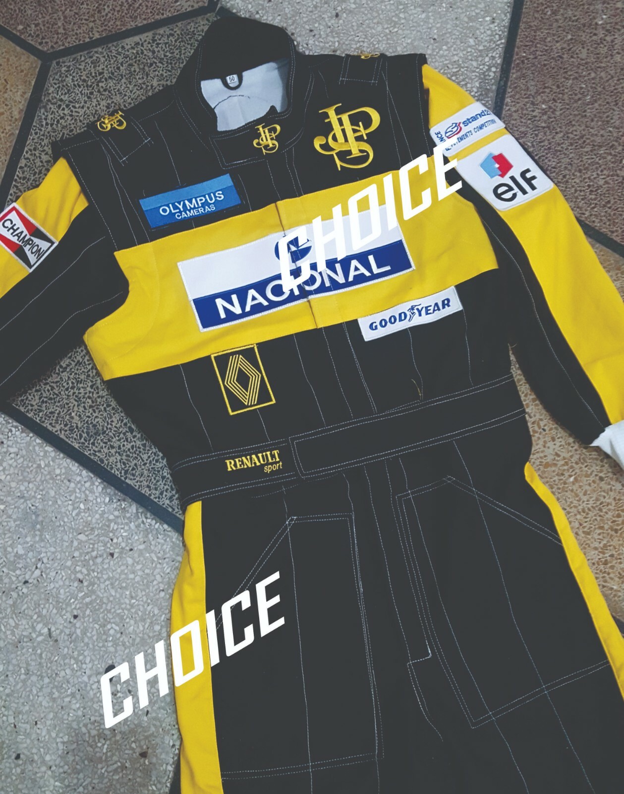 F1 Lotus Ayrton Senna 1985 JSP Replica Patches Suit | eBay UK