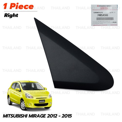 Fits Mitsubishi Mirage Attrage 2012 '15 Rh Side Mirror Corner Triangle ...