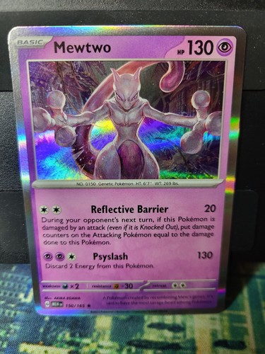 Mewtwo R 150/165 SV2a Pokémon Card 151 | eBay