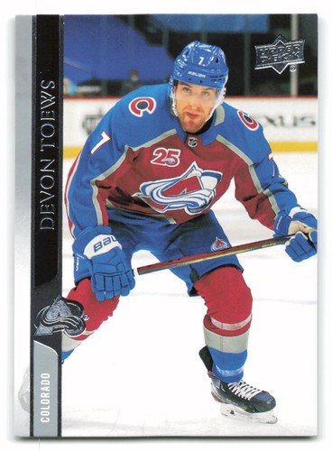 Devon Toews 2020 Upper Deck HOCKEY #534 Colorado Avalanche | eBay