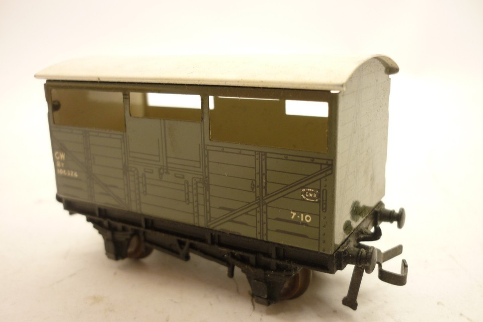 HORNBY DUBLO 00 gauge GWR CATTLE TRUCK - GREY - 32020 BOXED, h | eBay UK