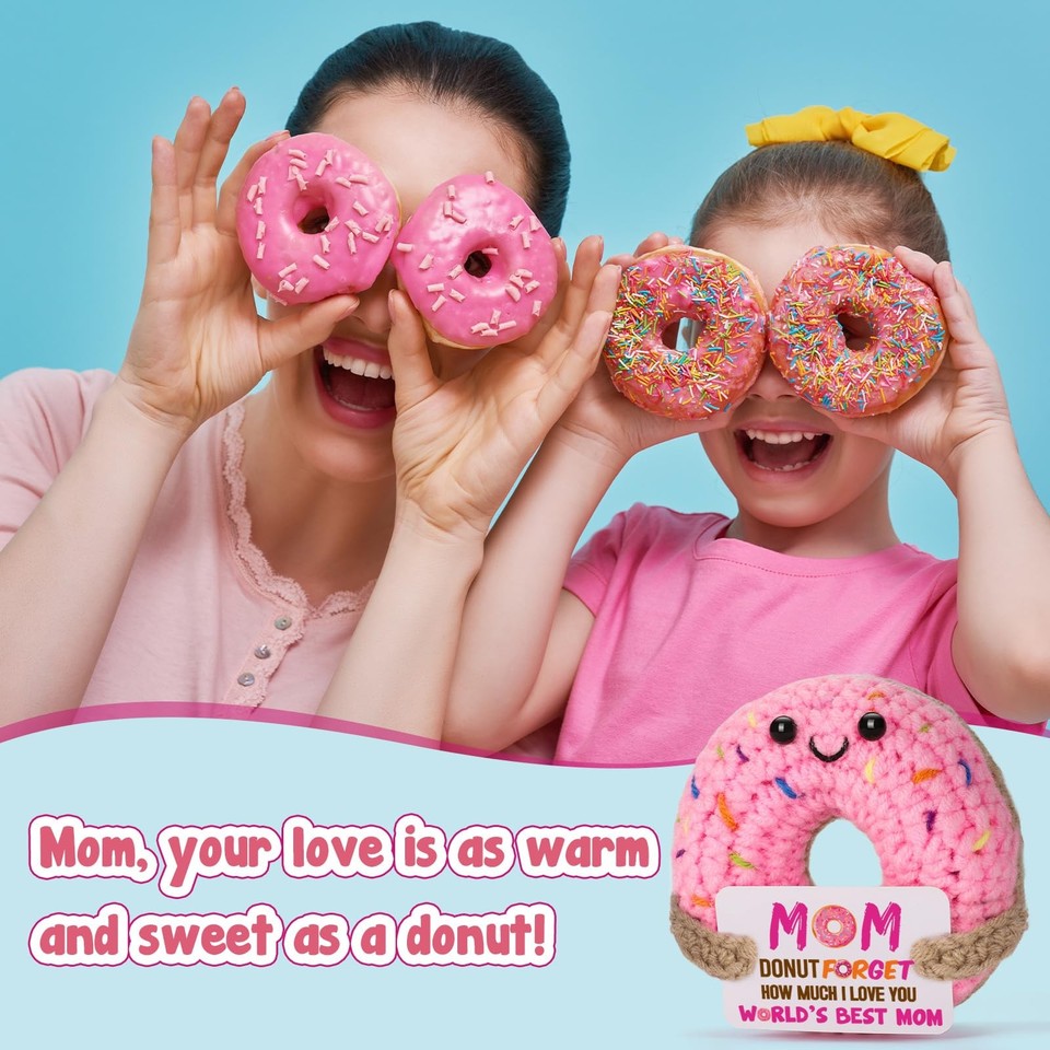 Mothers Day Gift for Mom Funny Birthday Small Pink Keepsake Home Table ...