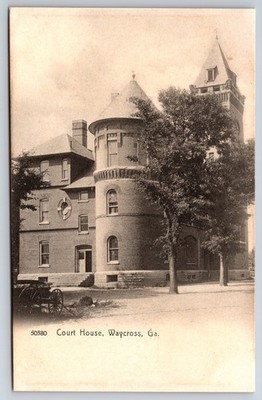 Court House Building Waycross Georgia GA Rotograph c1905 Postcard | eBay