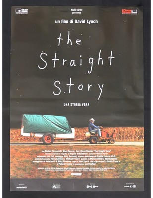 manifesto UNA STORIA VERA david lynch trattore the straight story W46 ...