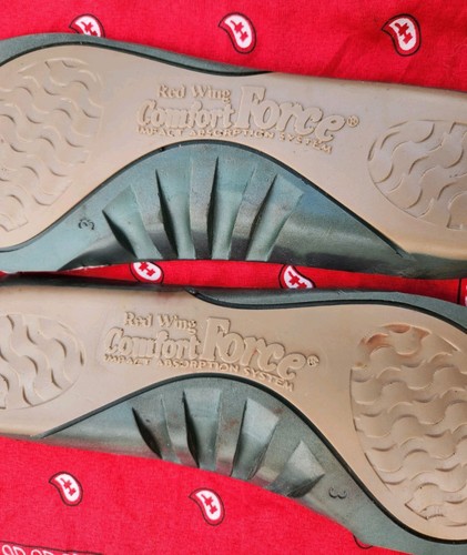 Red Wing Comfort Force Work Boot Insole Impact Absorption System Mens ...