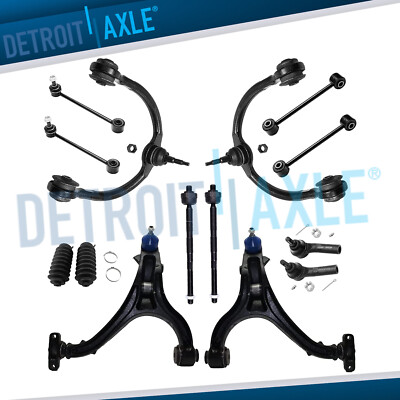 14pc Front Upper Lower Control Arms for 2005-2010 Jeep Commander Grand ...