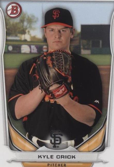 2014 Bowman Draft - Top Prospects Kyle Crick #TP-63 (RC) for sale ...