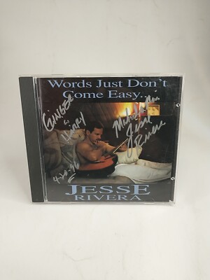 Jesse Rivera: Words Just Don't Come Easy... CD (1995) UNVERIFIED SIGNATURE* 706901103122| eBay