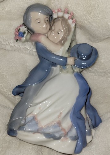 Lope' Porcelain Bride & Groom NO Wood Stand Spain Limited Edition VERY ...