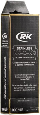 Henson Shaving RK Stainless Steel Razor HENSON Model 100pcs. for Normal ...