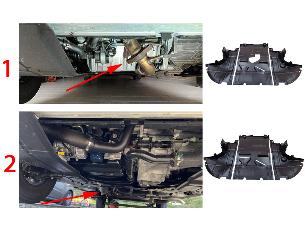 Fiat Ducato Peugeot Boxer Citroen 2006-2023 Under Engine Cover ...
