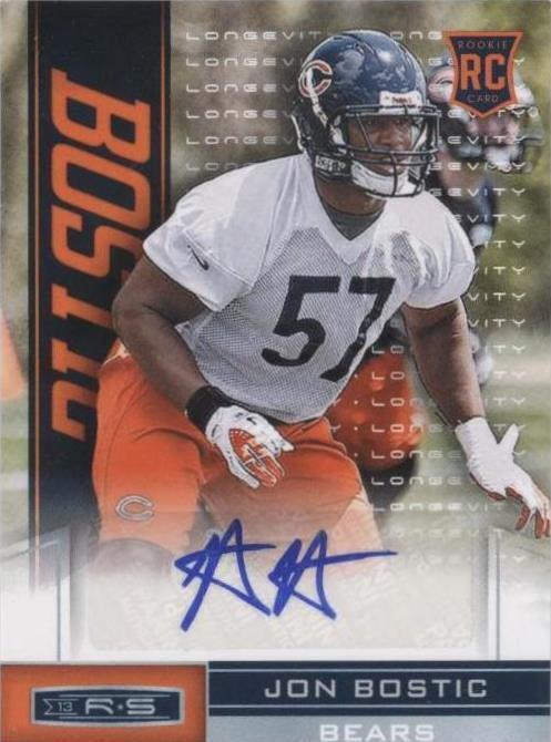 2013 Panini Rookies & Stars - Jon Bostic #252 Longevity Parallel ...