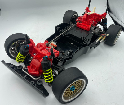 For parts TAMIYA TA02 TA-02 chassis wheel base 235mm with motor | eBay