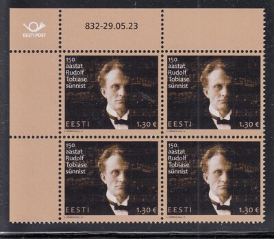 ESTONIA 2023 - Rudolf Tobias 150, composer (29.05.2023) | eBay