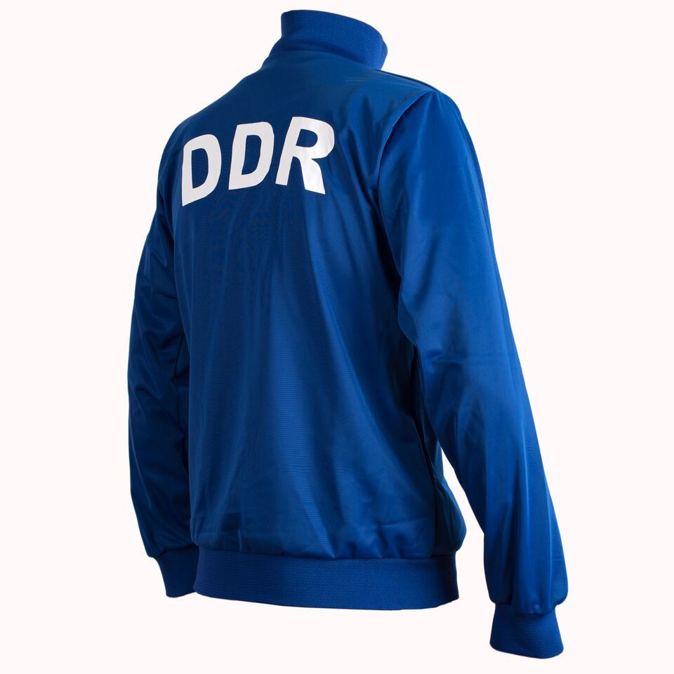 East Germany DDR 1970's Retro Football Jacket Tracksuit Zipped Jumper ...