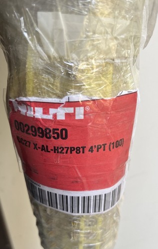 Hilti Ceiling Clip 00299850 CC27 X-AL -H27P8T 4’ PT (100) | eBay