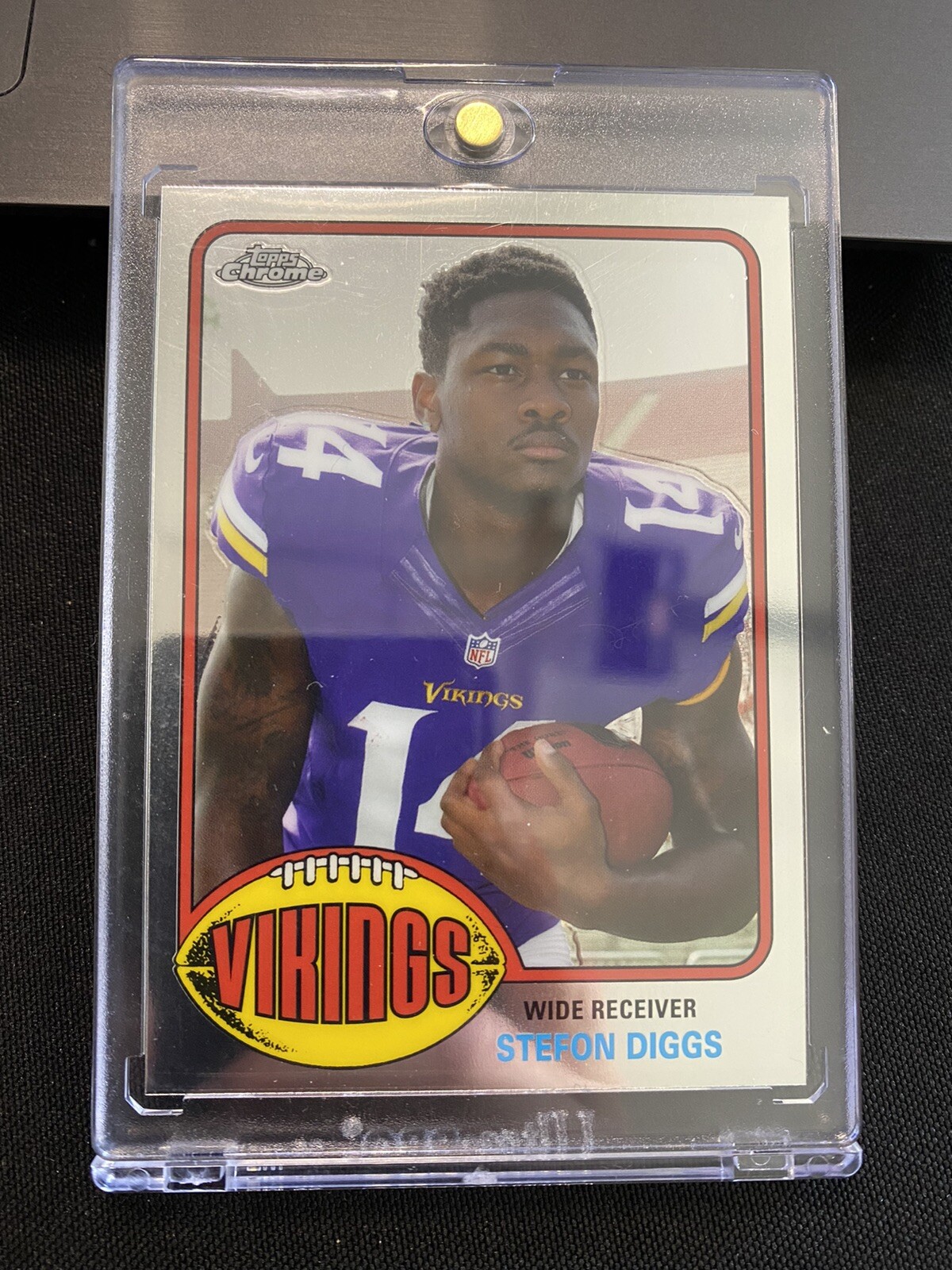 2015 Stefon Diggs Rookie Topps Chrome 1976 Retro SP Insert #76-SD | eBay