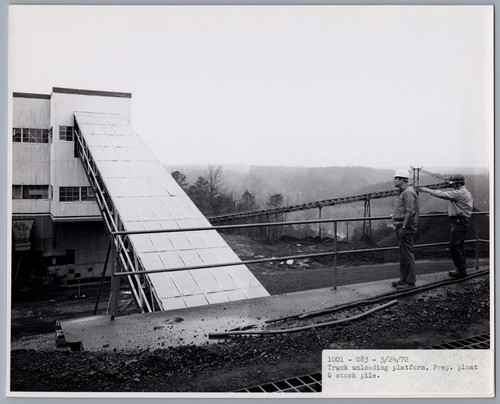 1972 Peabody Coal Company Tiger Mine Alabama 8x10 Photo Unloading ...