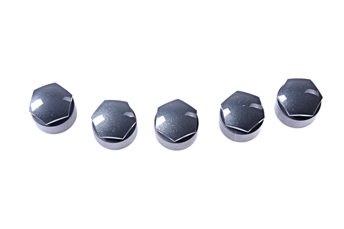 Genuine AUDI Wheel Bolt Lug Caps 5pcs 4m0601173a 4m0601173d for sale ...