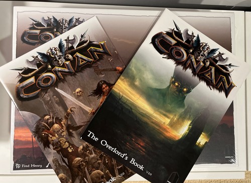 ~Conan Board Game - NEW-King Pledge Kickstarter Exclusive (w/Extra ...