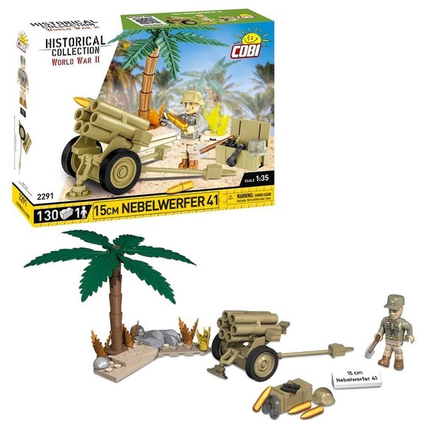 Cobi 2291 15 cm Nebelwerfer 41 Bausatz, 130 Teile, 1 Figur for sale ...