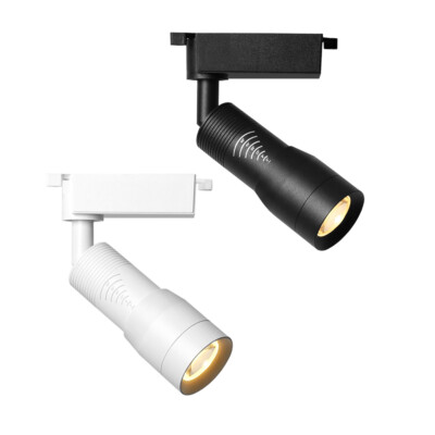 COB LED Ceiling Lamp Fixture 2-Line Track Light Beam Angle Zoom Show ...