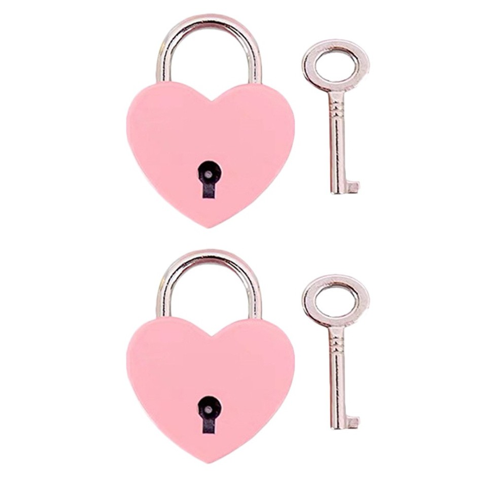 2 Pcs Portable Mini Lock Student Dorm Door Multi-functional Padlock ...