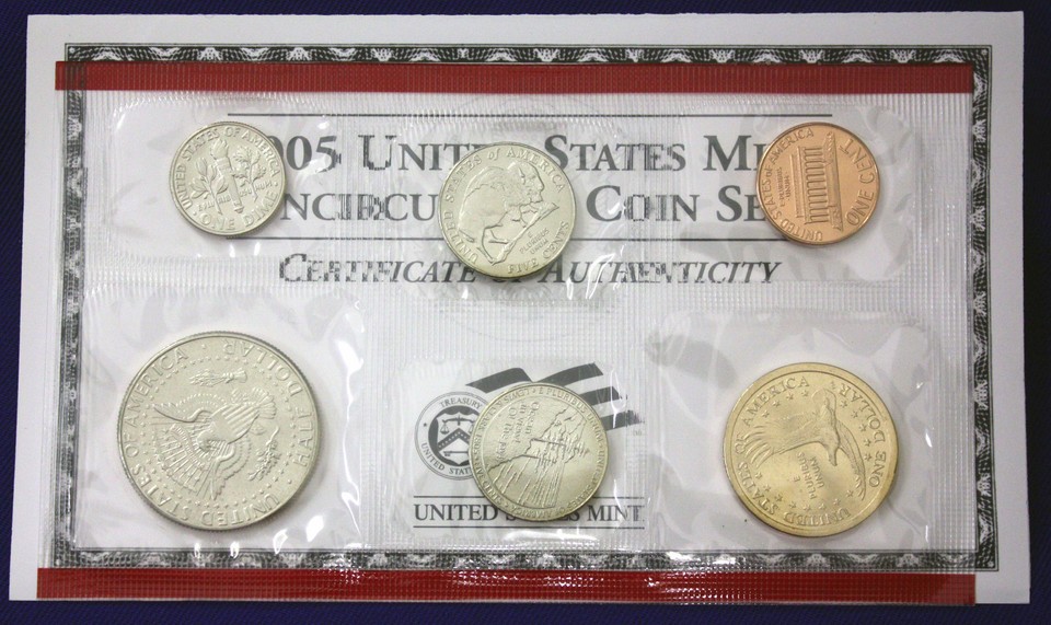 2005 MINT SET AS ISSUED BY U.S. MINT UNCIRCULATED Genuine U.S. | eBay