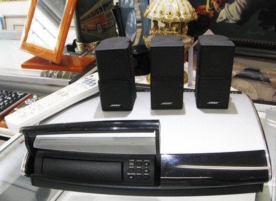 Bose AV28 DVD Home Entertainment System w/ Subwoofer Speakers Cables ...