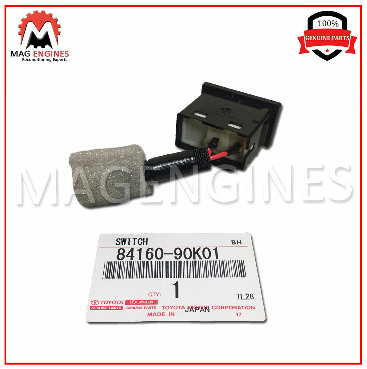 84160-90K01 GENUINE OEM FRONT FOG LAMP SWITCH 8416090K01 | eBay