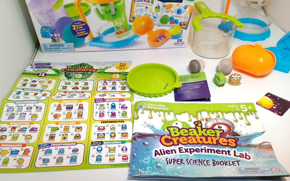 Learning Resources LER3830 Beaker Creatures Alien Experiment Lab | eBay UK