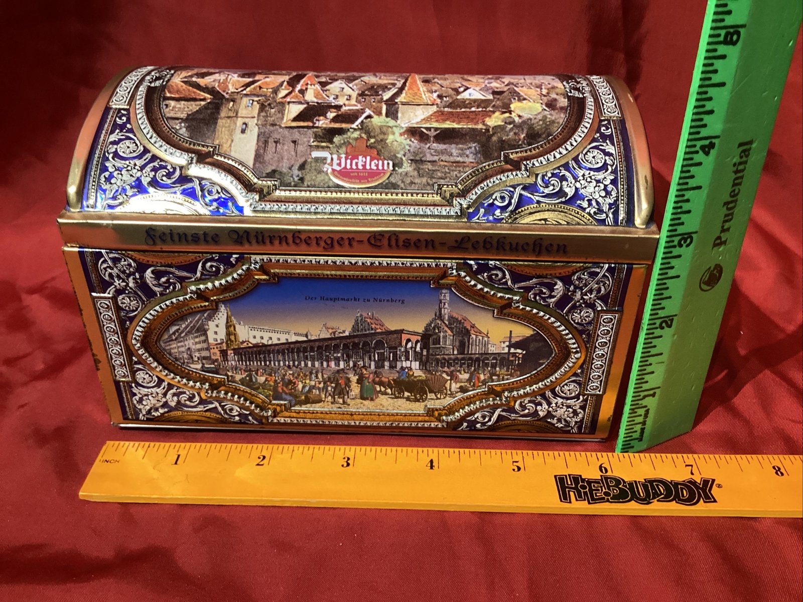 Gottfried Wicklein Germany GmbH Nurberger Lebruchen German Music Tin ...