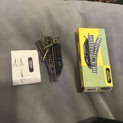 [T-N] Minitrix 4926 Left Turn Remove Switch Track for Rapido N Scale ...