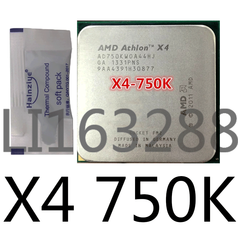 AMD X4-750K X4 750K Quad-Core 3.4GHz 4MB Socket FM2 CPU Processor | eBay