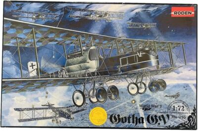 Roden 016 - 1/72 - Gotha G.V German biplane bomber Gotha G.V WWI ...