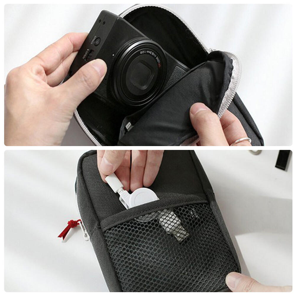 NEW Electronics Accessories Storage Bag Waterproof for Outdoor Travel ...