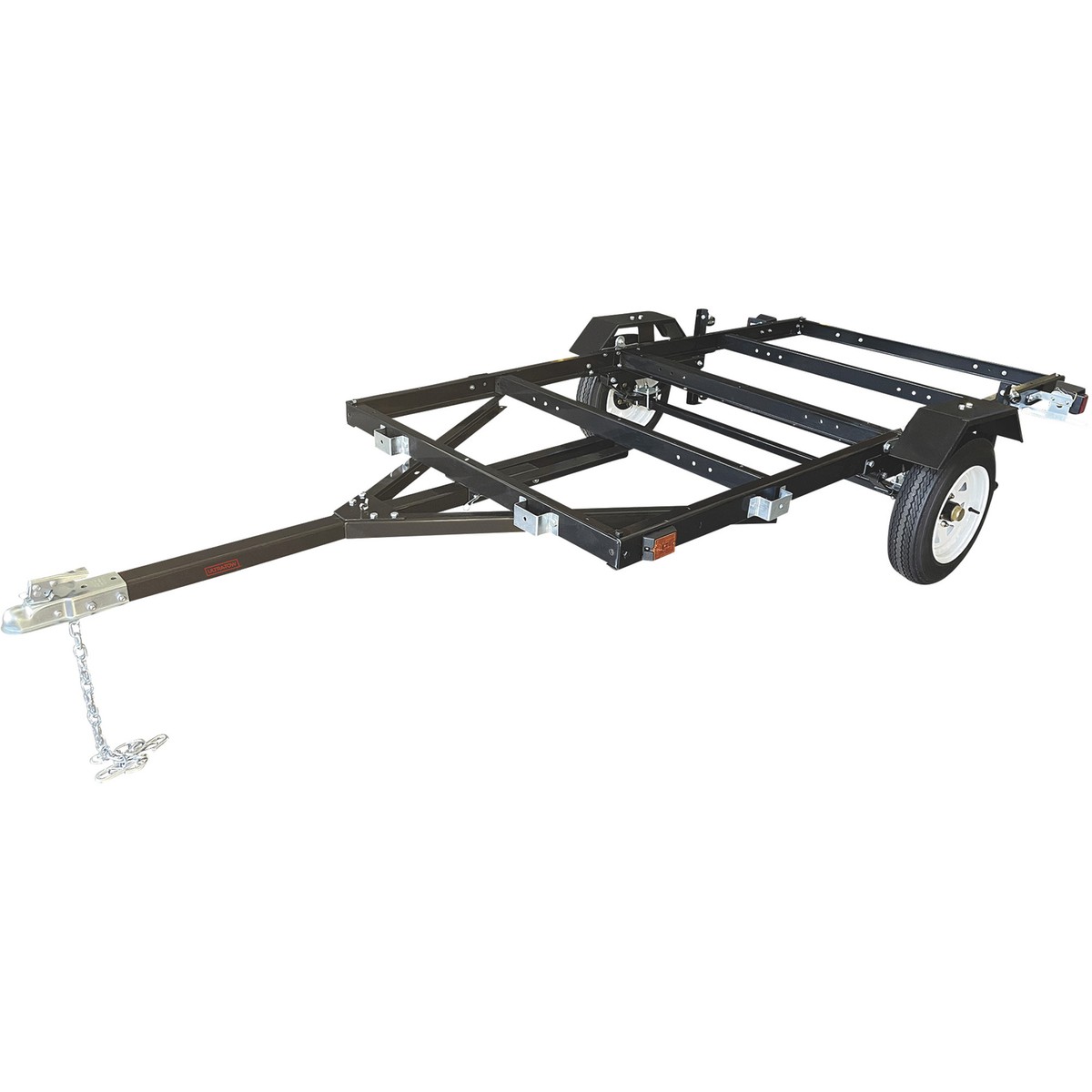 4x8 Utility Trailer Kit 2025 5x8 DIY Solid Side SAU Aluminum "Do It