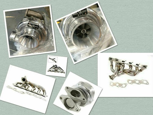 GT3582 TURBO + MANIFOLD UPGRADE KIT FOR R32 R33 R34 GTST GTT SKYLINE ...