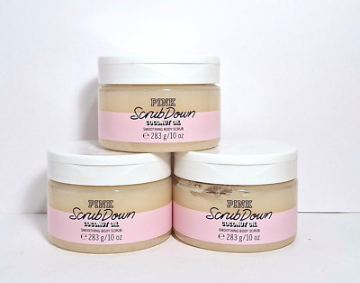 VICTORIA'S SECRET PINK SCRUB DOWN COCONUT OIL SMOOTHING BODY SCRUB ...