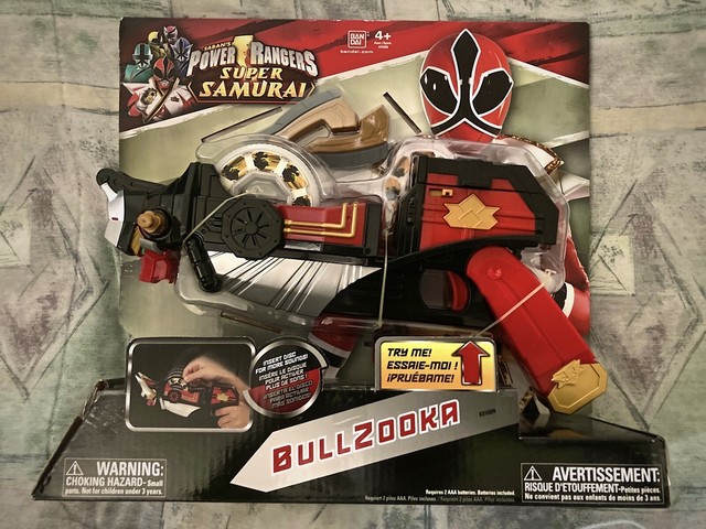 Power Rangers Samurai Bullzooka Toy | eBay
