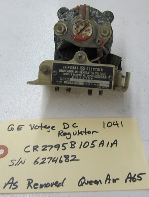 GE Voltage Regulator M/N CR2795B105A1A | eBay