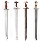 Historical Viking & Anglo-Saxon Damascus Steel Swords Collection New | eBay