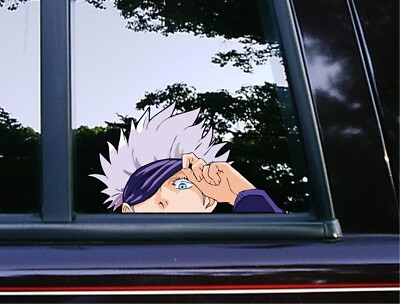 Gojo Saturo Peeker Peeking Window Vinyl Car Decals Anime Jujutsu Kaisen ...