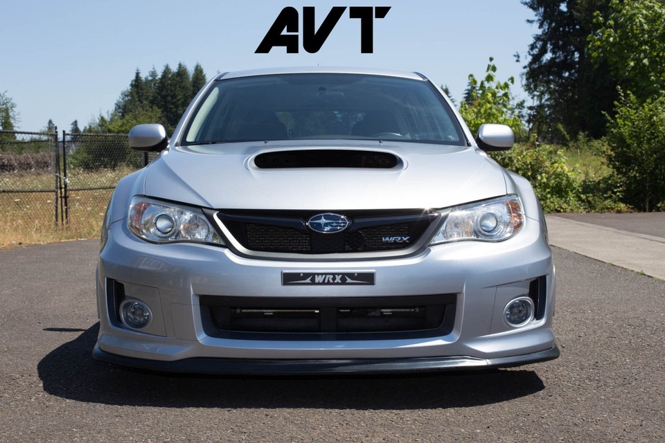 AVT WRX Front License Plate Delete V2 RED | eBay