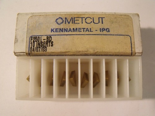 (10) NIB Metcut / Kennametal F2051-BD Carbide Inserts | eBay