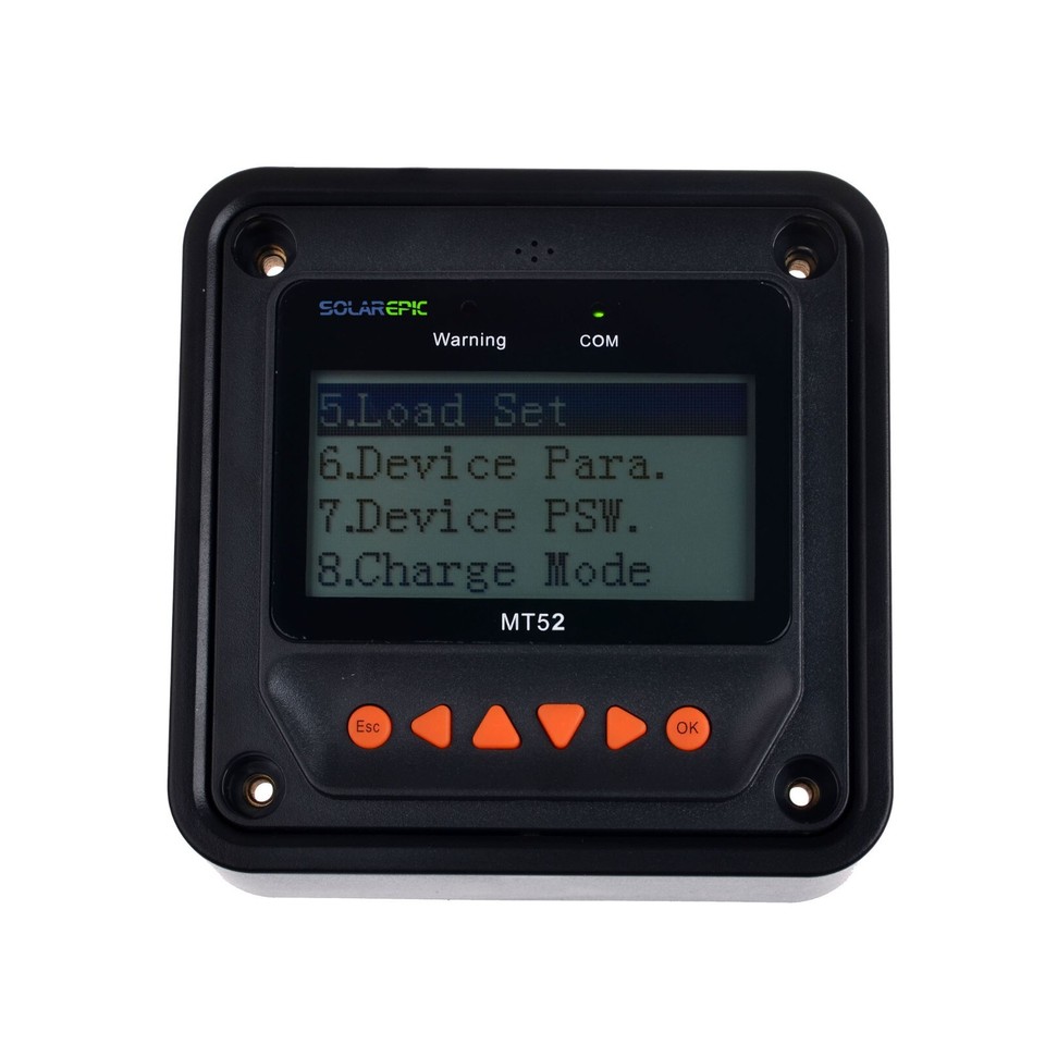 MT52 Remote Meter Use For Epever MPPT Solar Charger Controller Tracer ...