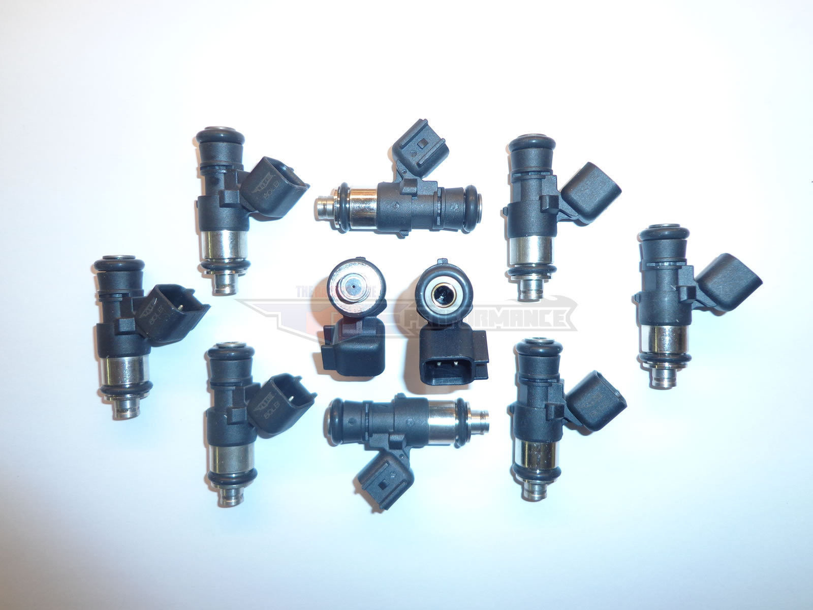 TRE Flowmatched 80lb EV6 Short Fuel Injectors Fit Bosch Siemens Deka V ...