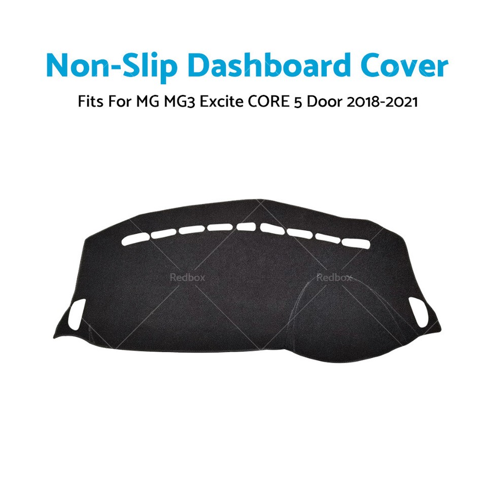 Dash Mat for MG MG3 Excite CORE Hatchback 5 Door 2018-2021 MY18 Black ...